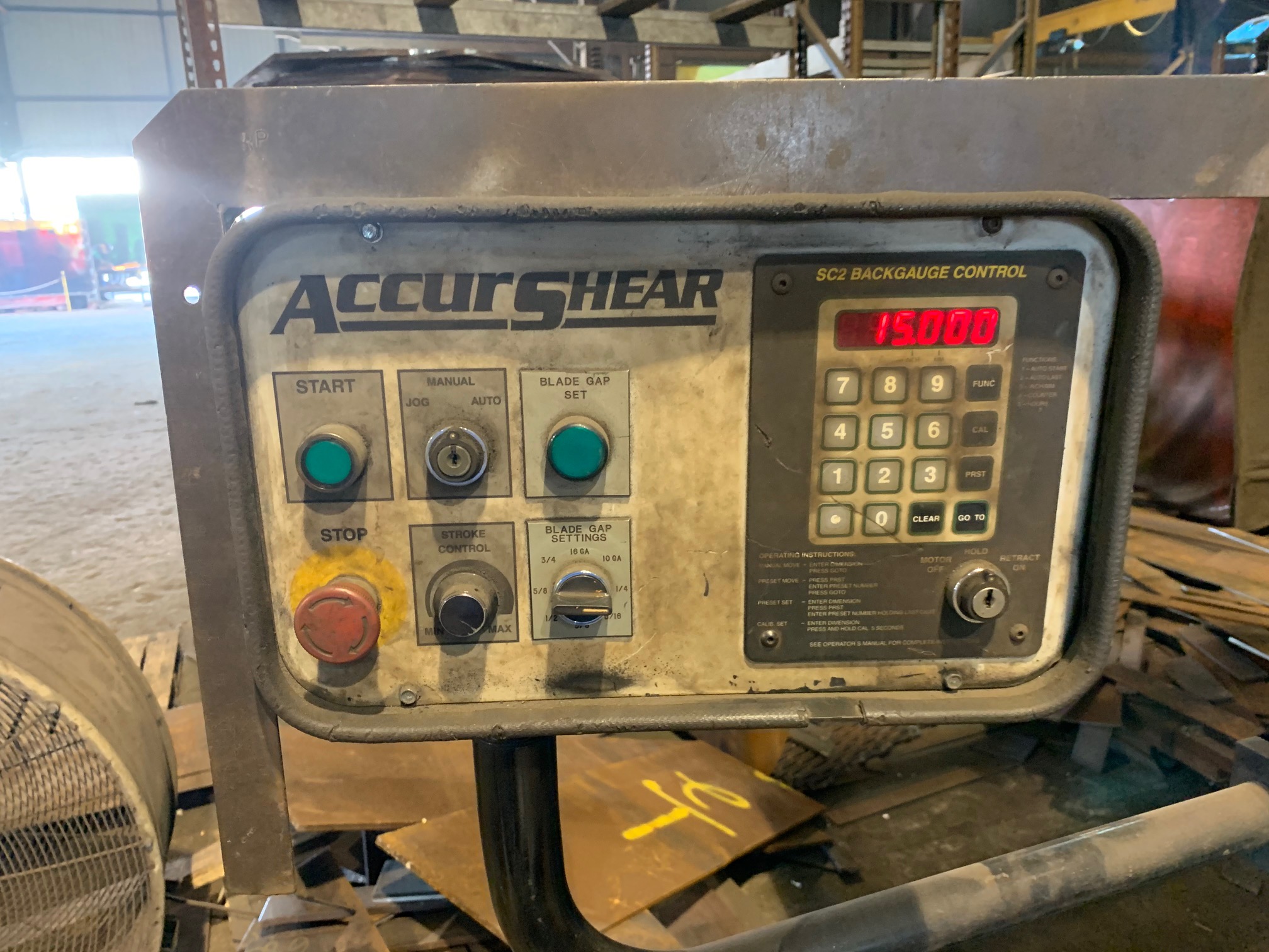 2000 Accurshear 875012 Shear (#4598)