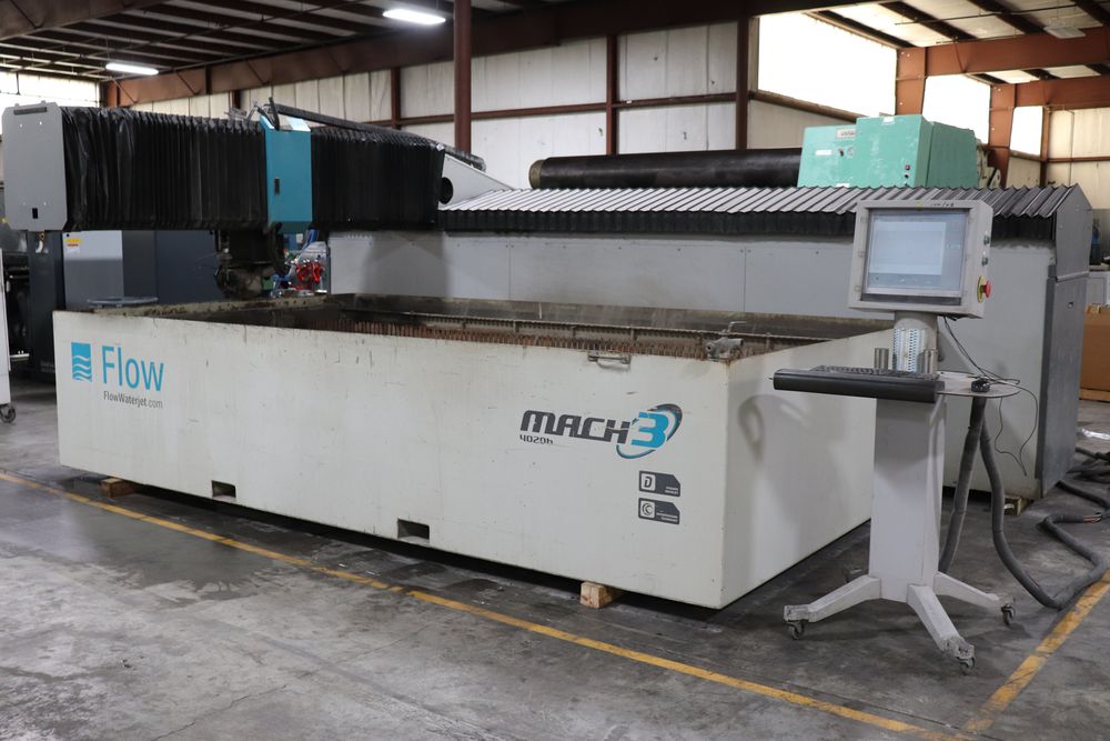 2013 Flow Mach 3 4020B CNC Waterjet (#4637)