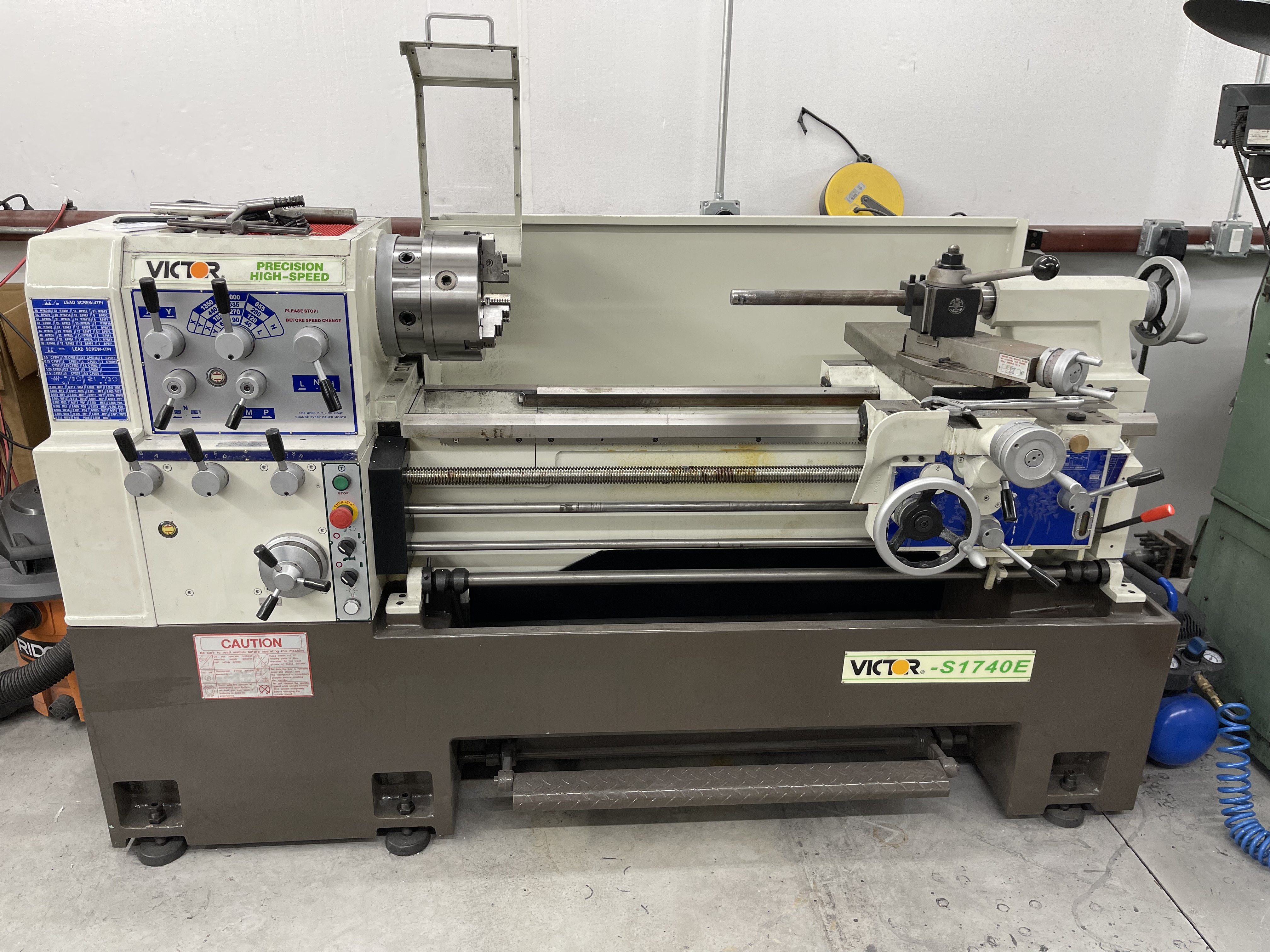 2020 Victor S1740E Precision Heavy Duty High Speed Lathe (#4651)