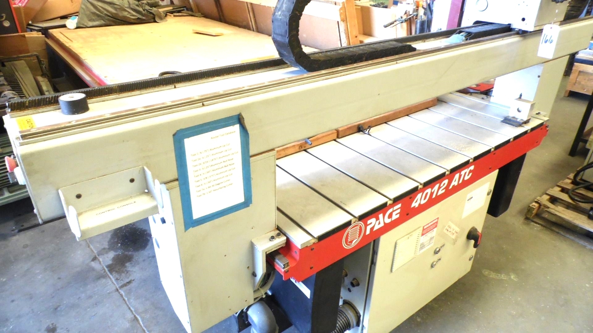 2015 AXYZ Pacer 4012 CNC Router (#4672)