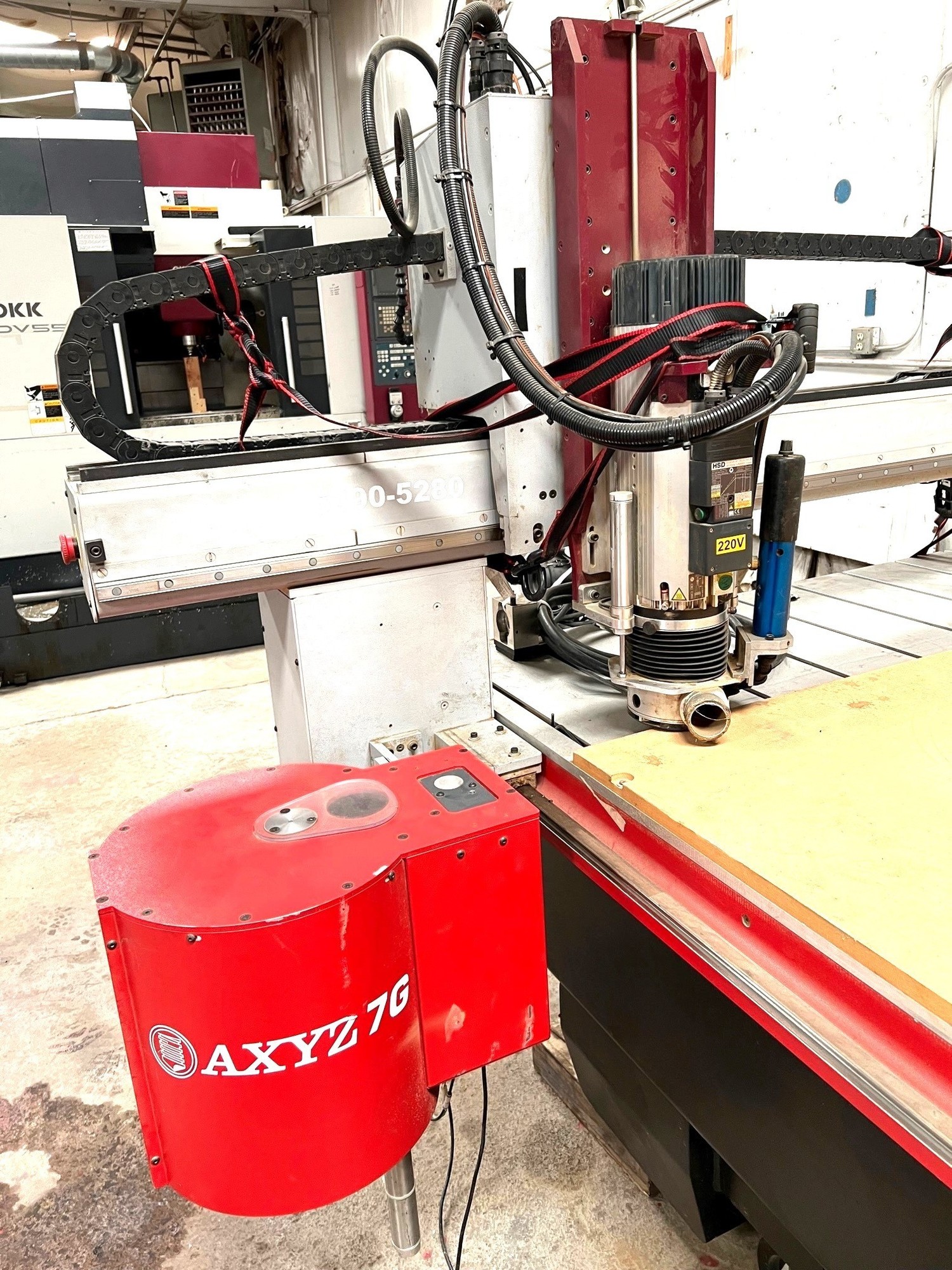 2015 AXYZ Pacer 4012 CNC Router (#4672)