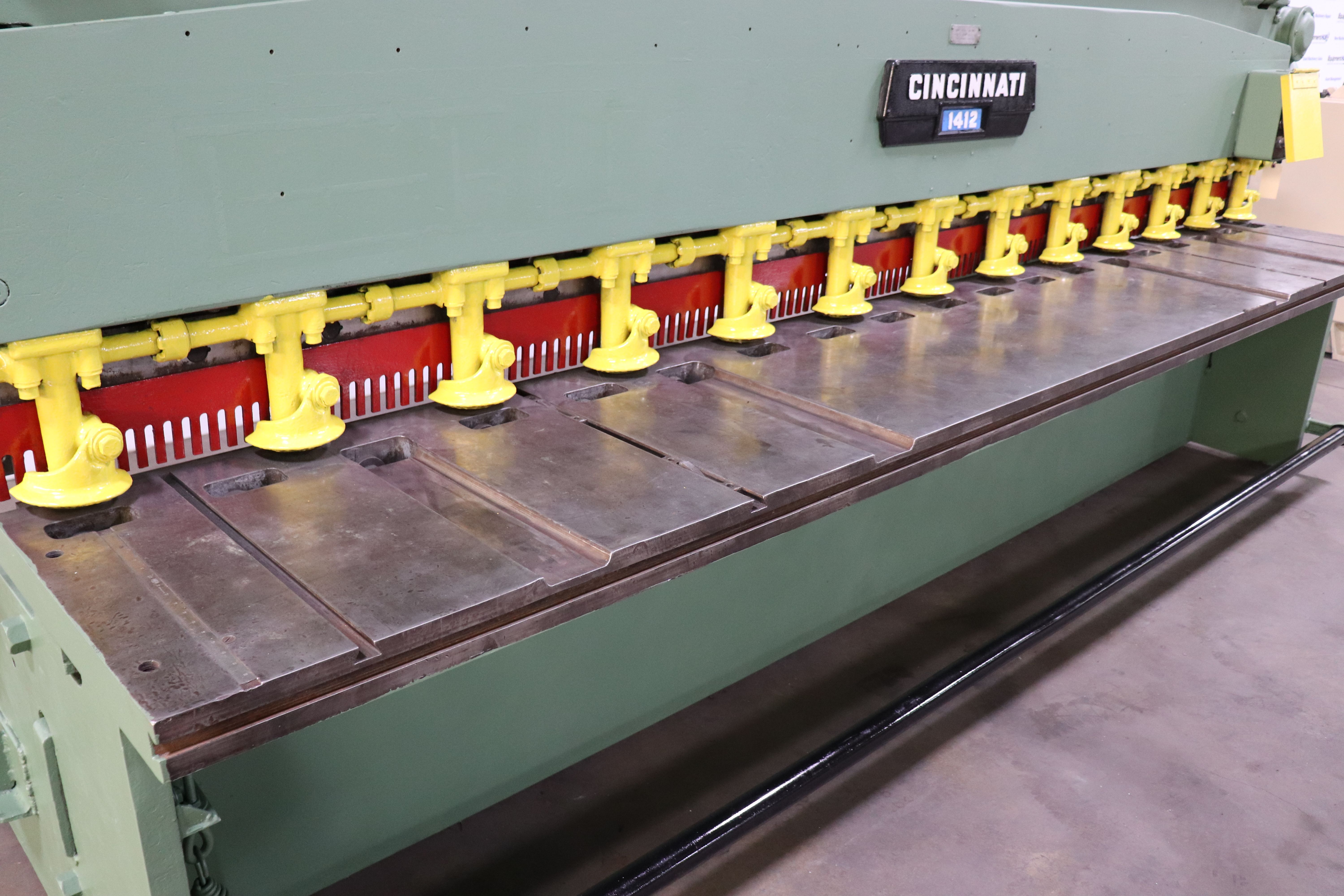 Cincinnati 1412 Mechanical Shear (#4678)