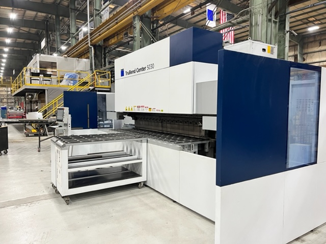 2018 Trumpf Trubend Center 5030 Semi-Automatic Panel Bender (#4755)