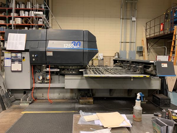 2002 Strippit/LVD 1250MXP30 Turret / Laser Combination Machine (#4764)