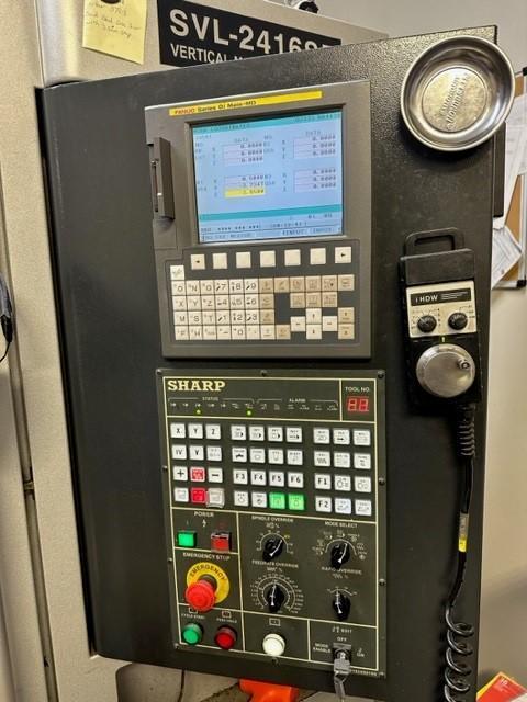 Sharp SVL-2416SF Vertical Machining System (#4789)