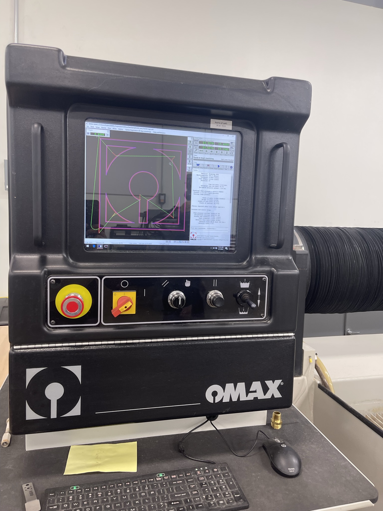 2019 Omax 55100 Waterjet Cutting System (#4804)