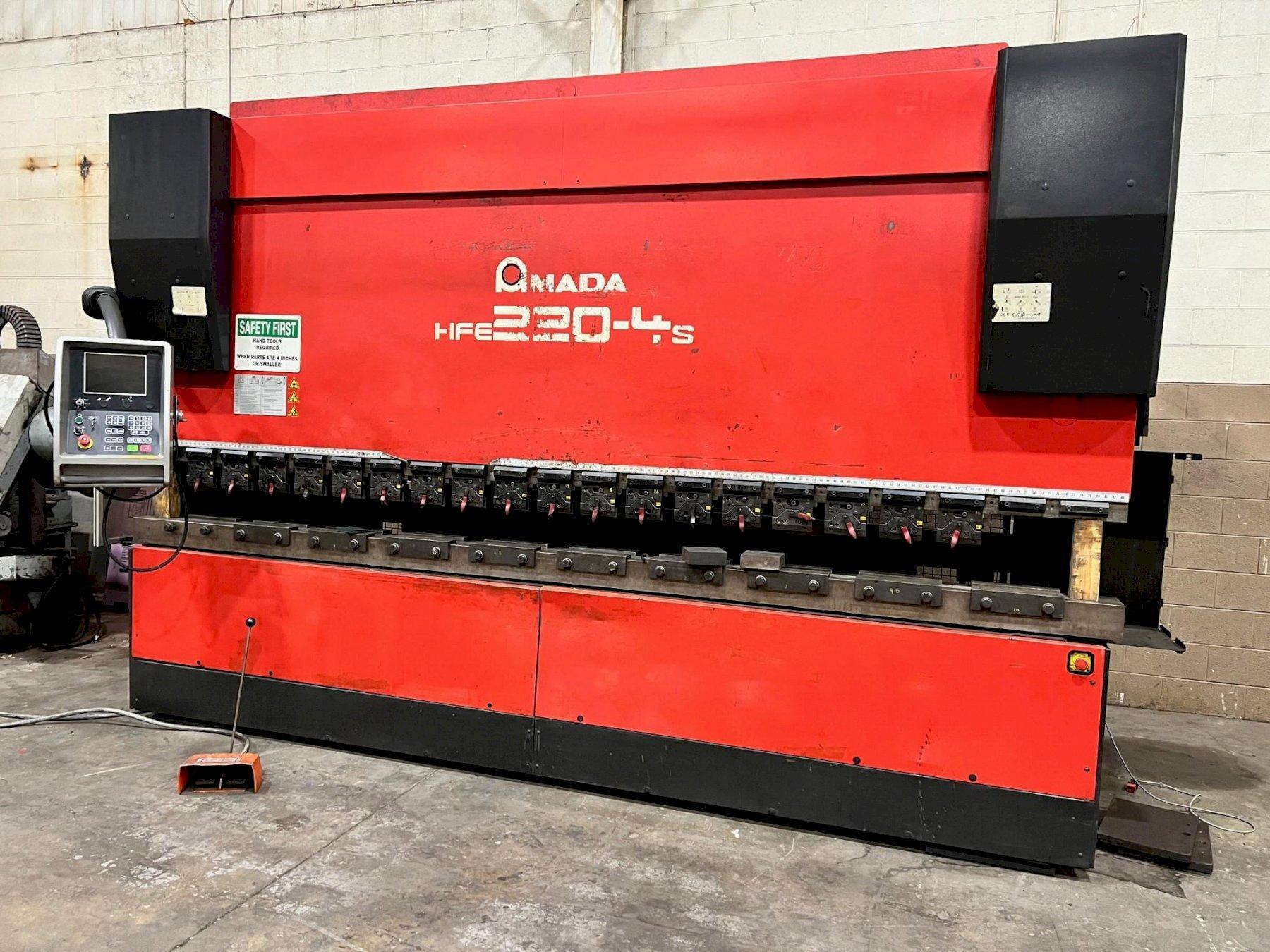 2003 Amada HFE-220-4S Hydraulic Press Brake (#4855)