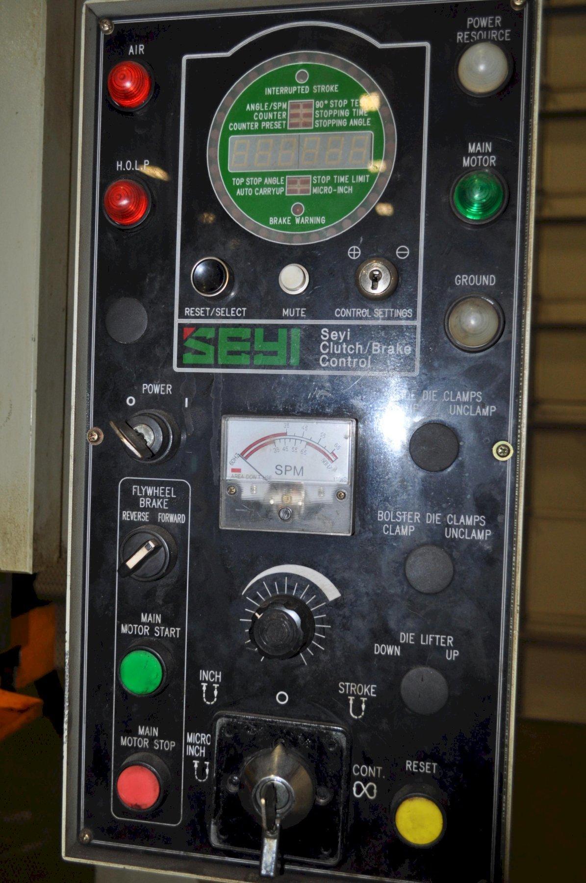 2007 Seyi SN2-121 Double Crank Gap Press (#4877)