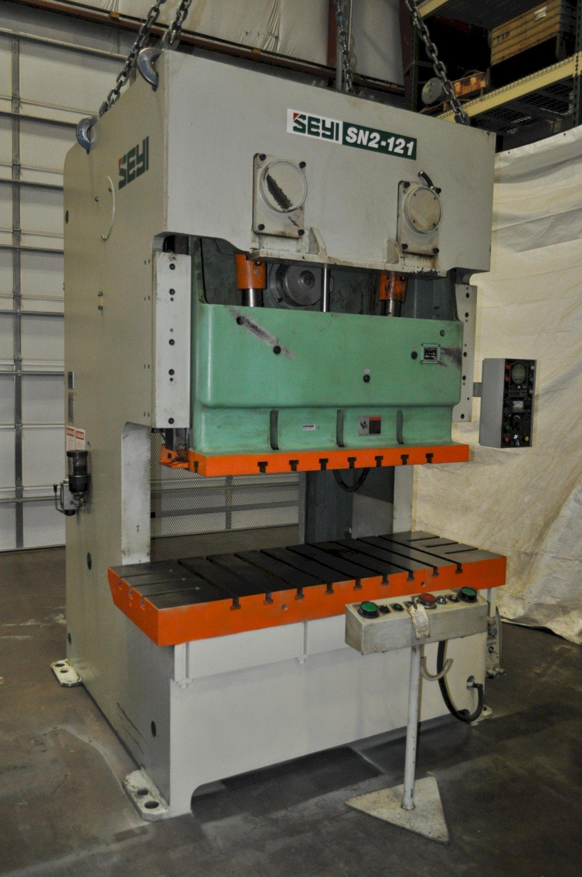 2007 Seyi SN2-121 Double Crank Gap Press (#4877)