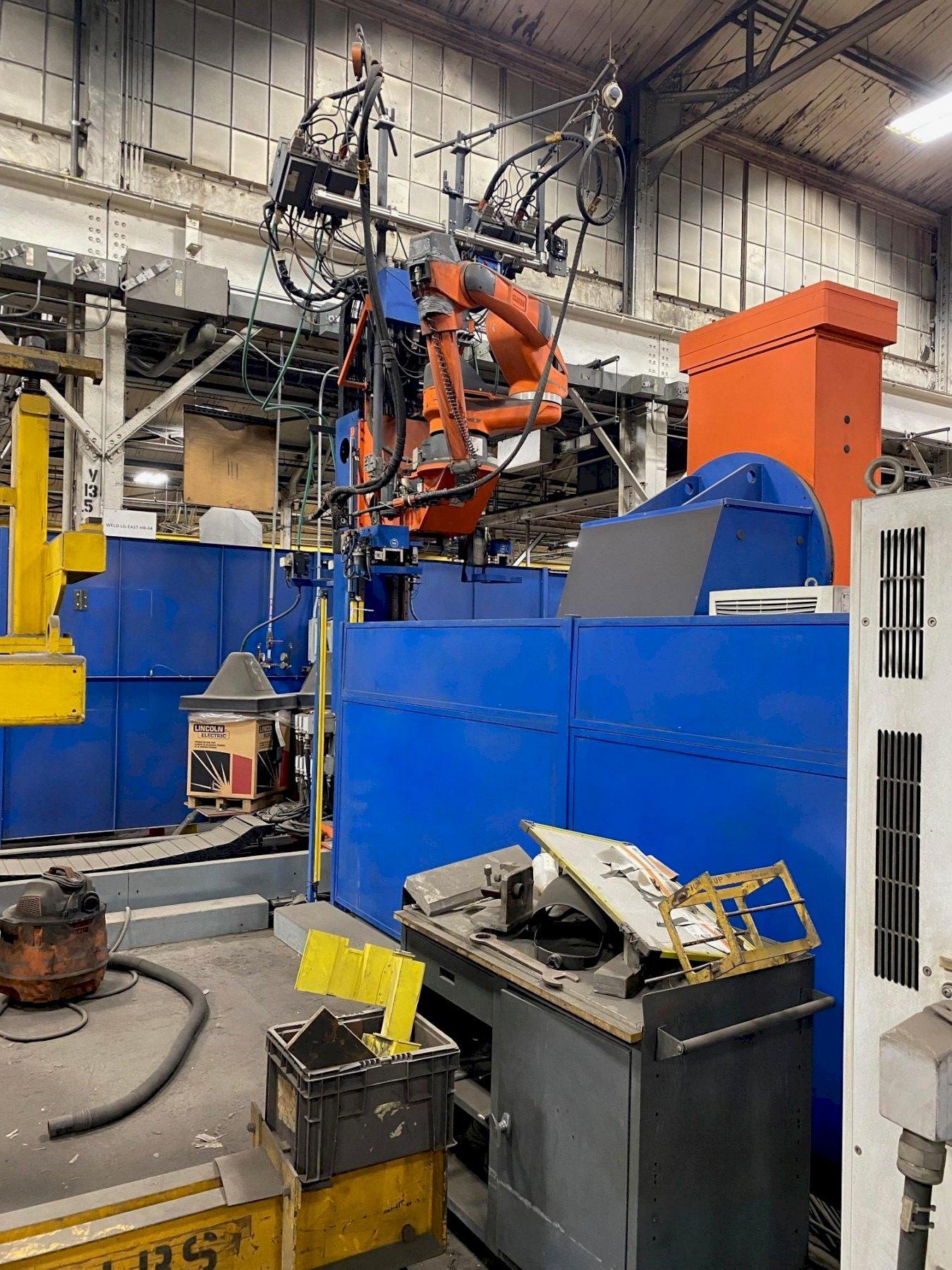 2012 CLOOS QRC-E 410 Robotic Welding Cell (#4879)