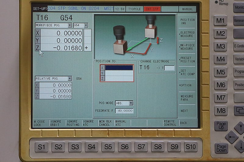 2005 Mitsubishi EA8 Sinker EDM (#4913)