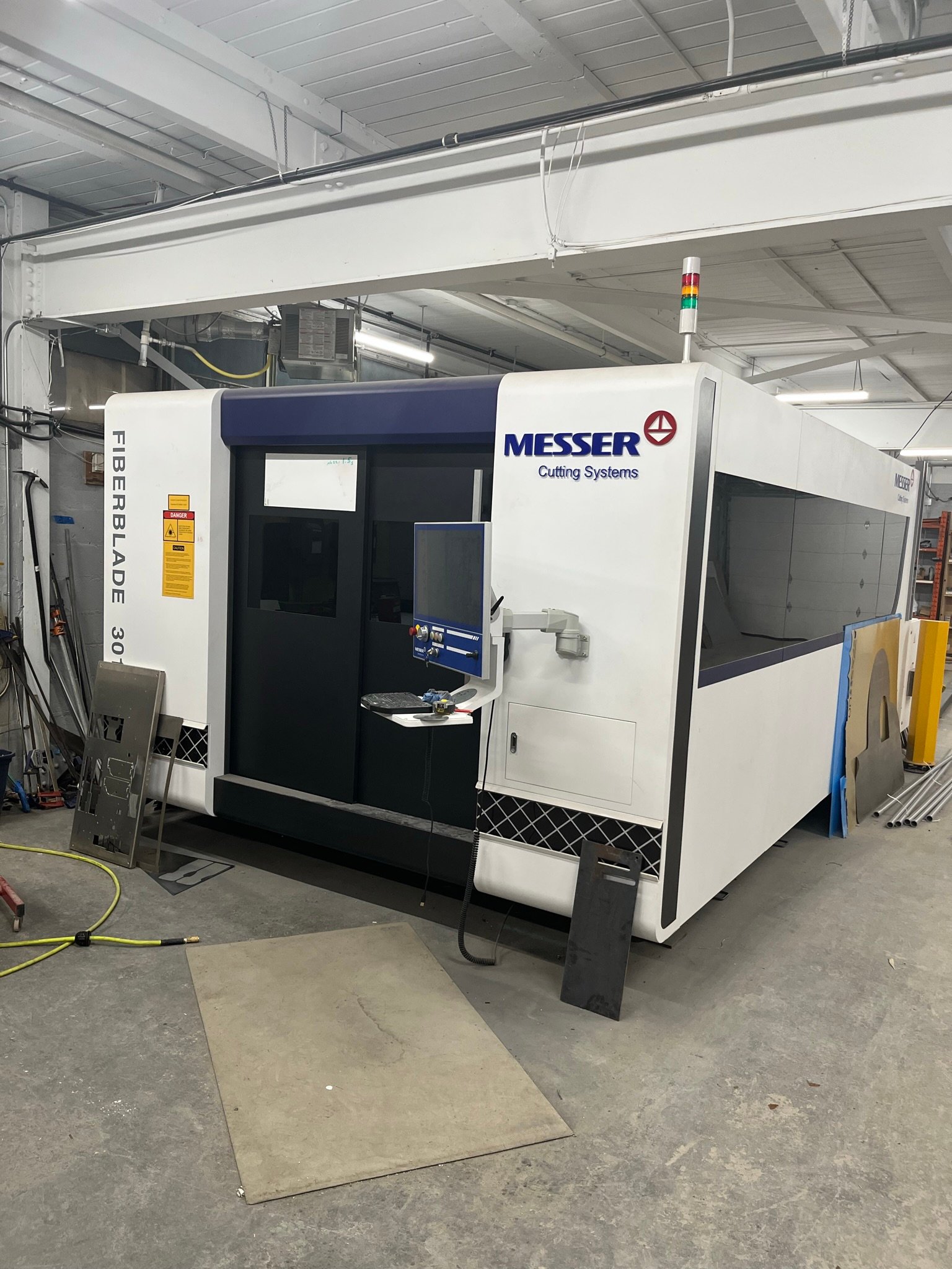 2020 Messer Fiberblade 5-3015 6KW Fiber Laser Cutting System (#4914)