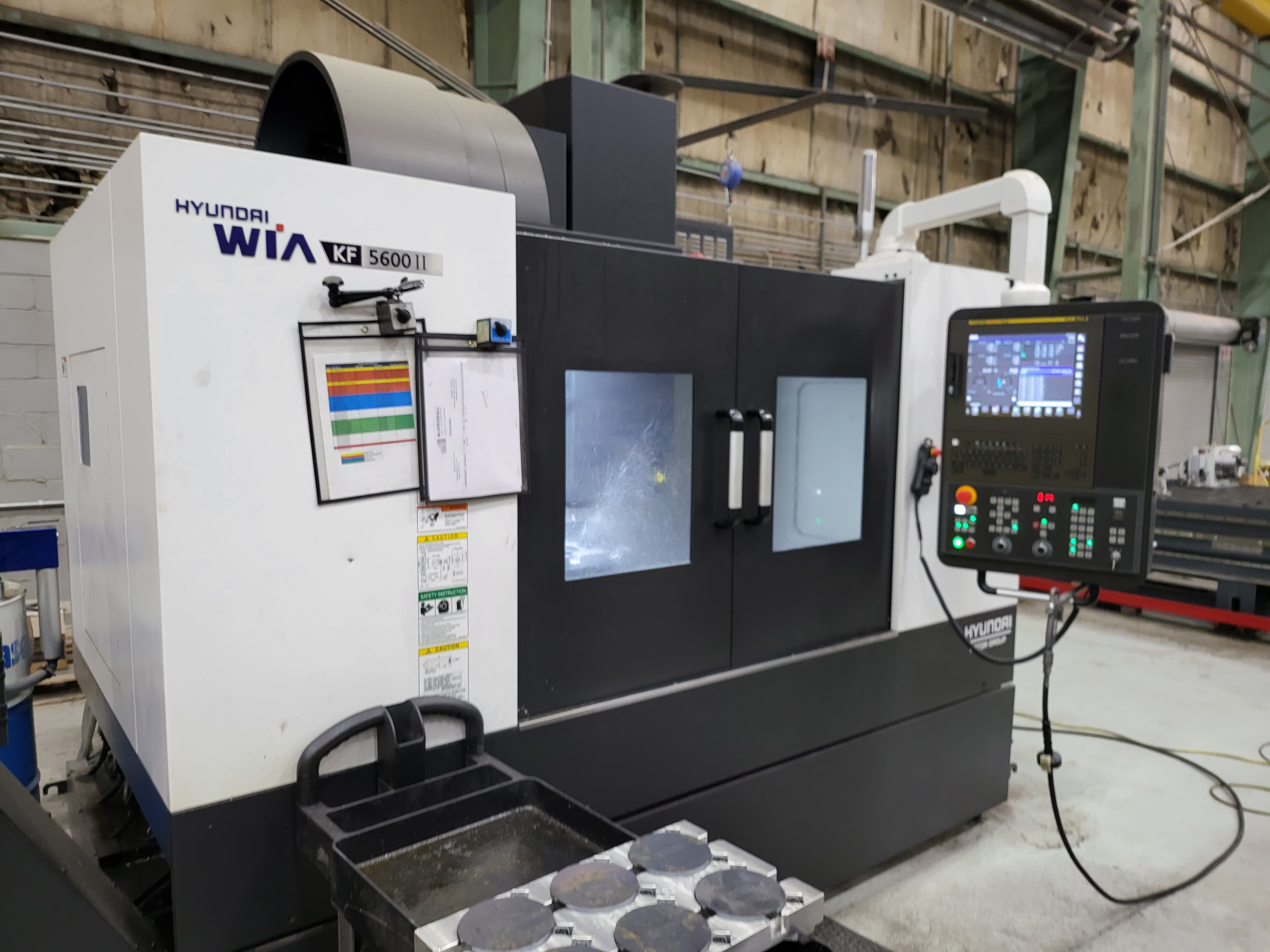2022 Hyundai WIA KF-5600 II Vertical Machining Center (#4915)