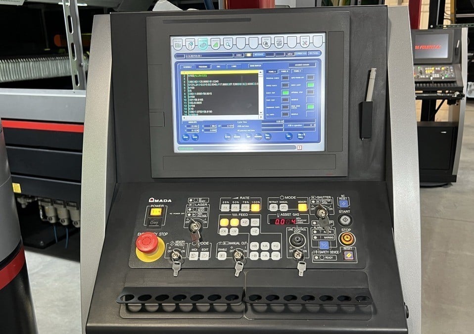 2014 Amada FOL 3015 AJ Fiber Laser Cutting System (#4925)