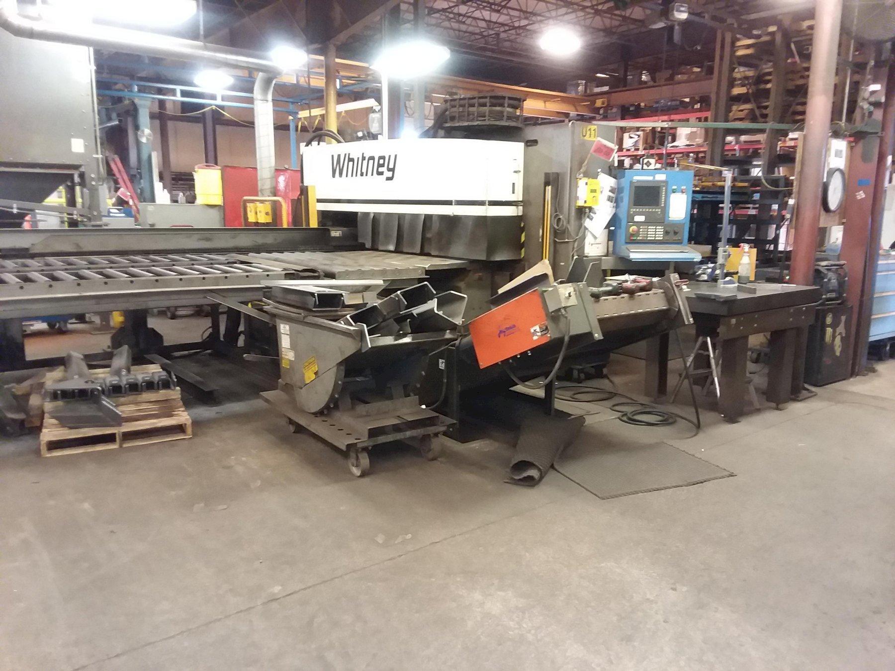 2010 Whitney 3400-XP Punch / Plasma Combination Machine (#4938)