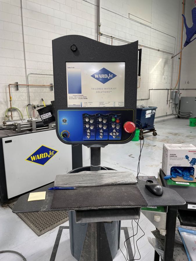 2016 Wardjet ZXL-2043 Waterjet Cutting System (#5018)