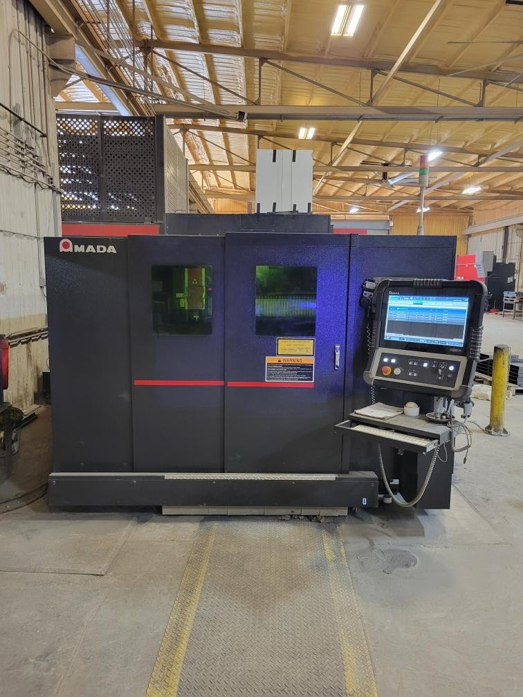 2017 Amada LCG 3015 AJ 9kW Fiber Laser Cutting System (#5072)