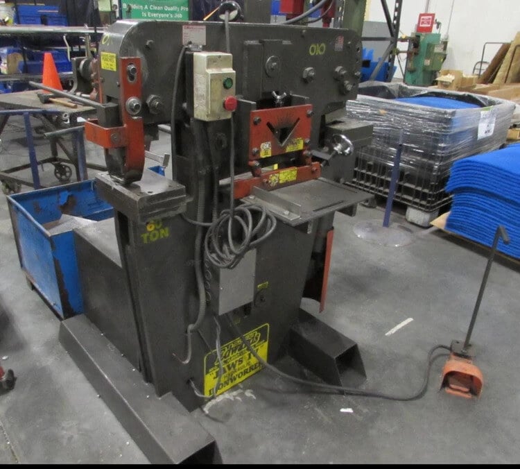 Edwards Jaw IV 55 Ton Ironworker (#5168)