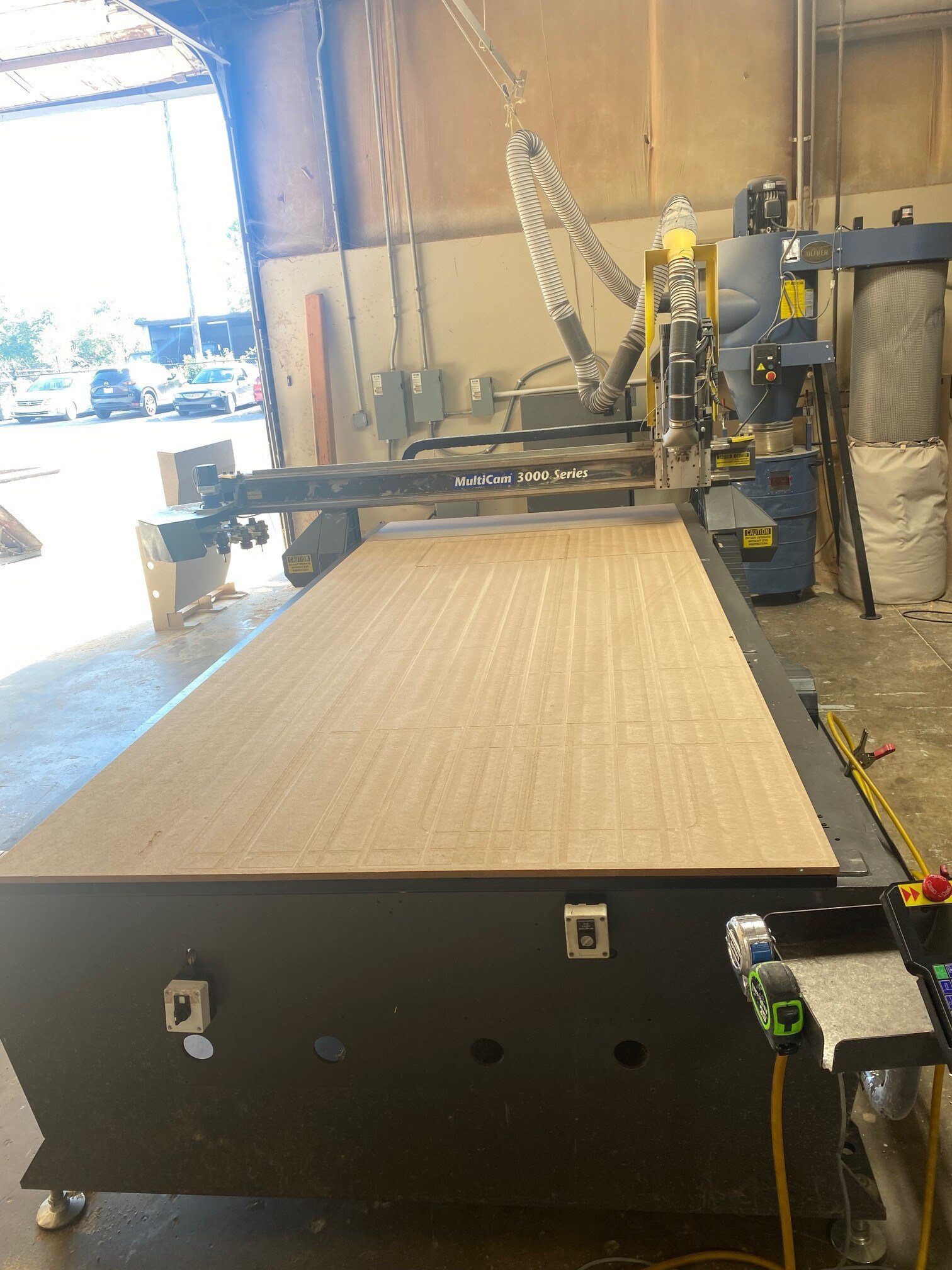 2008 Multicam 3-204R CNC Router (#5210)