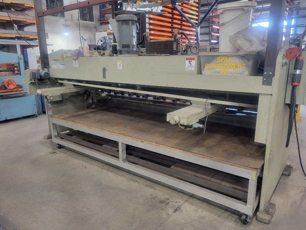 1999 Accurshear 625012 Hydraulic Squaring Shear (#5253)