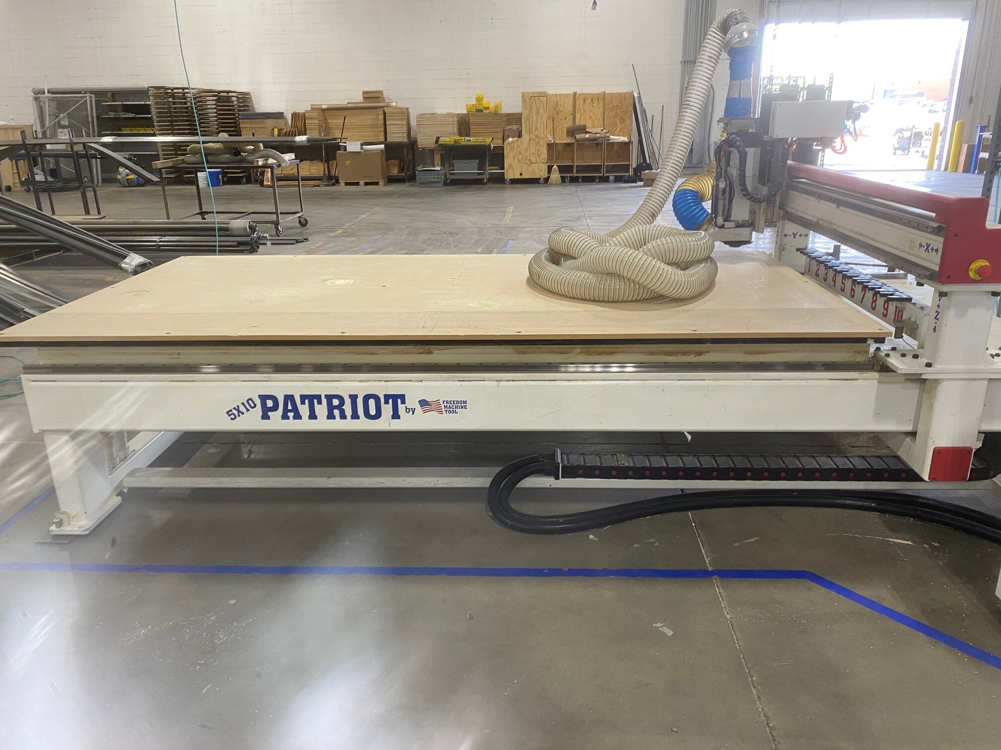 2013 Freedom Machine Tool Patriot 5X10 CNC Router (#5282)