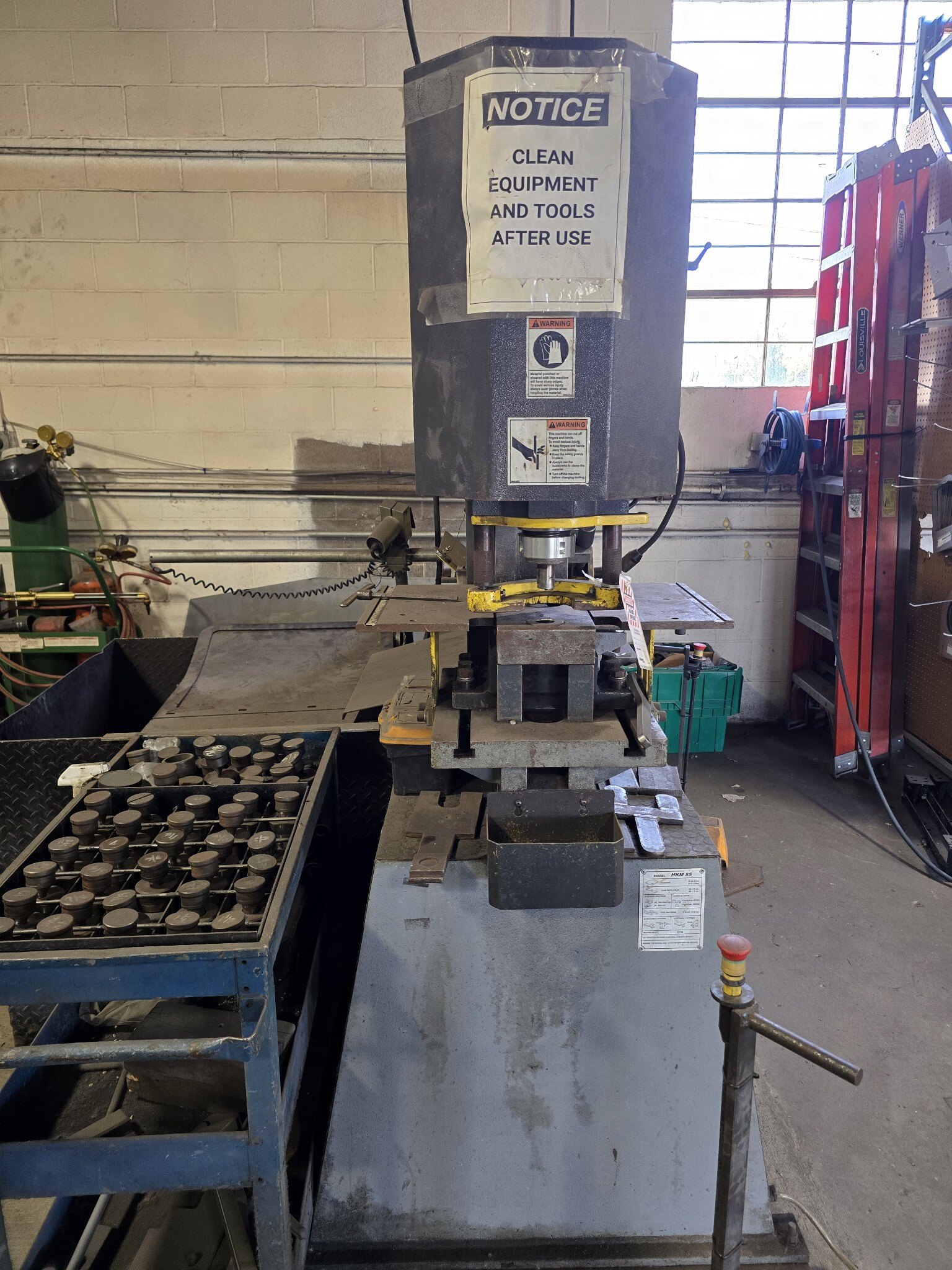 Marvel Spartan MSIW93D Dual Cylinder Ironworker (#5327)