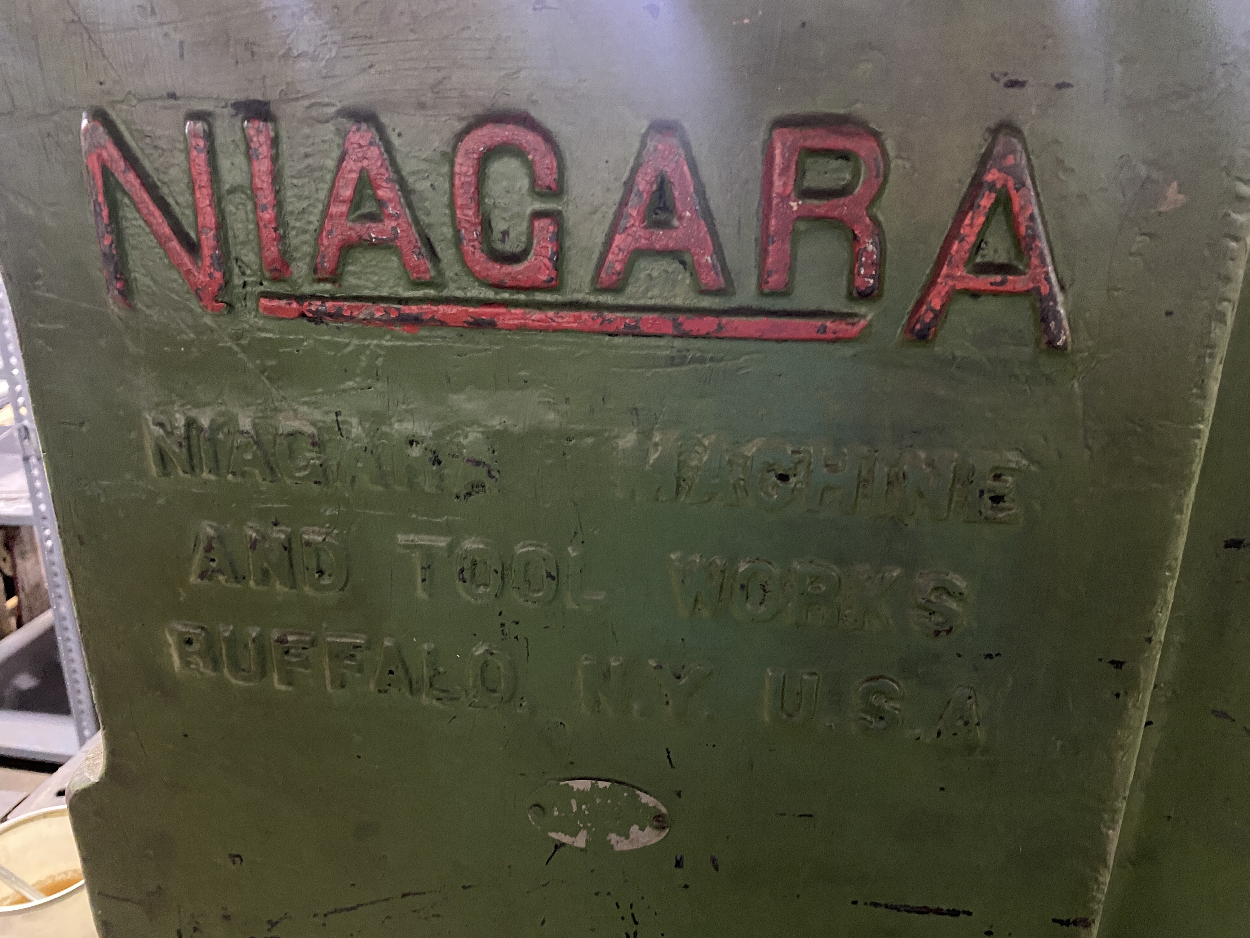 Niagara 610 Mechanical Power Squaring Shear (#5345)