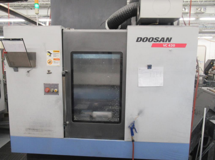 2011 Doosan VC 430 CNC Vertical Machining Center (#5361)