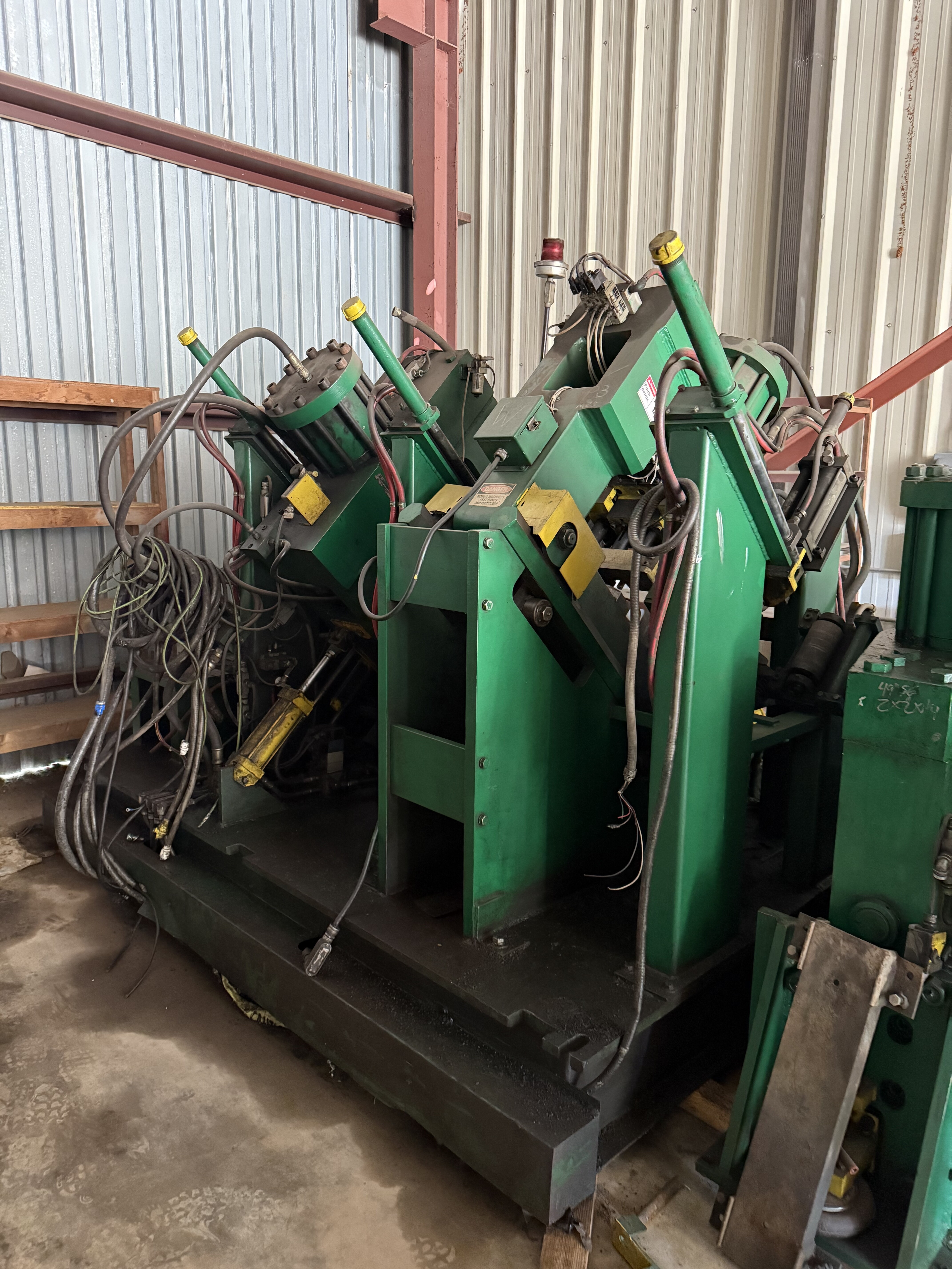 Controlled Automation ABL-100 Angle Punching & Shearing Line (#5388)