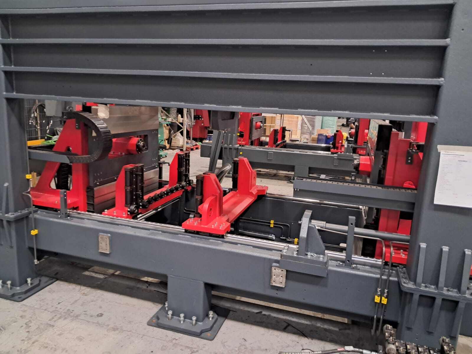 2012 Akyapak B3DL 3-Spindle Beam Drill Line (#5390)