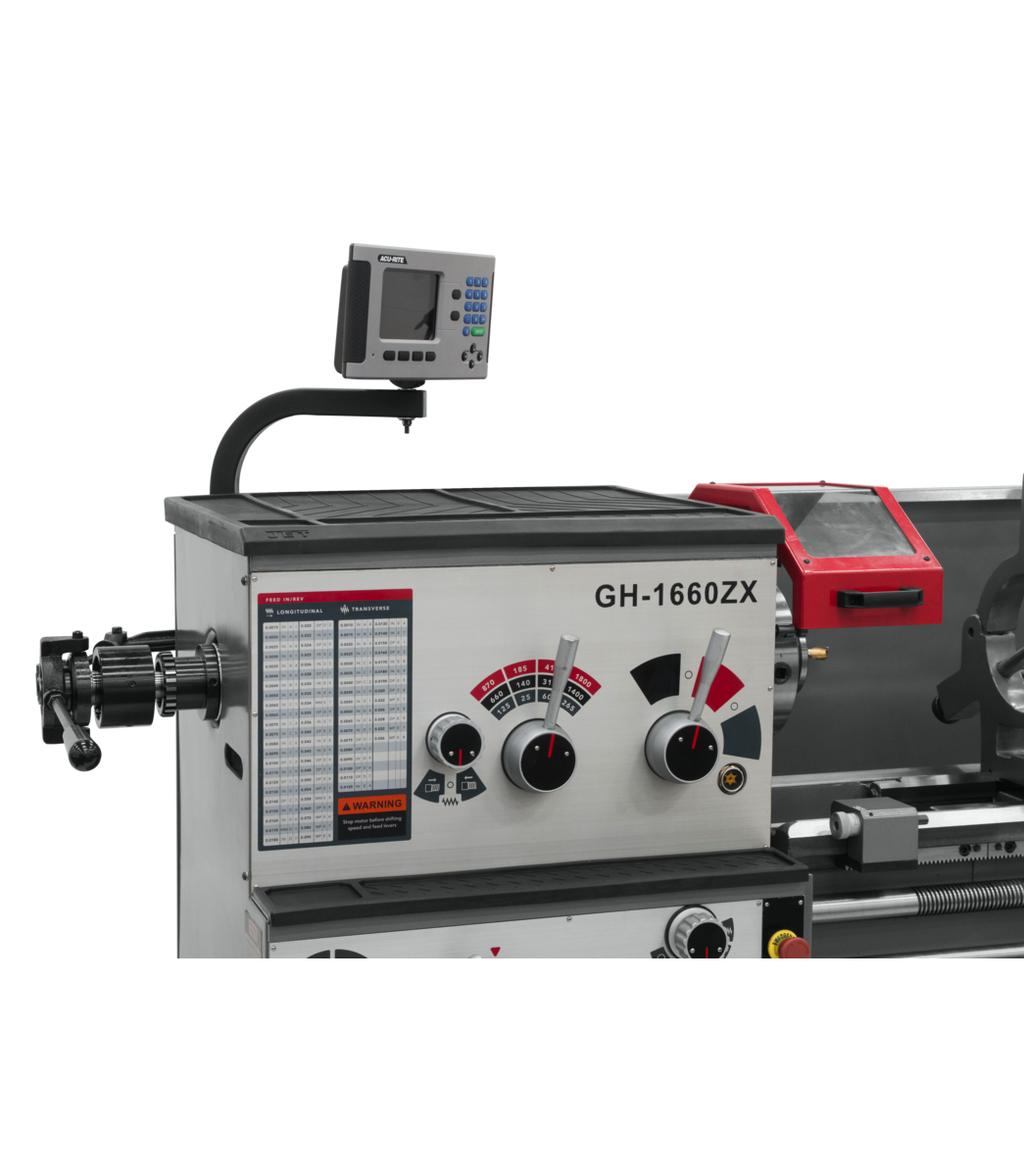New Jet GH-1660ZX Engine Lathe (#5439)