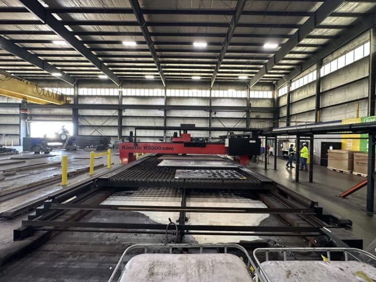 2010 Kinetic K5000XMC CNC Plasma, Oxy & Drilling Machine (#5597)