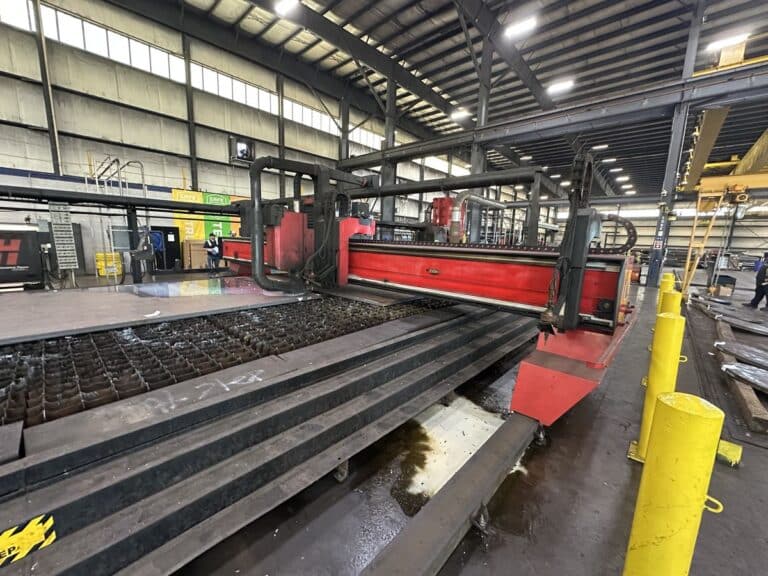 2010 Kinetic K5000XMC CNC Plasma, Oxy & Drilling Machine (#5597)