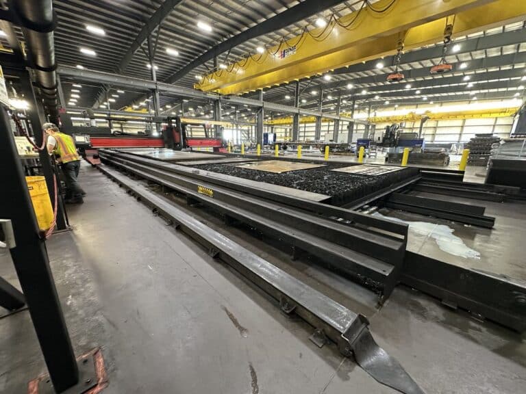 2010 Kinetic K5000XMC CNC Plasma, Oxy & Drilling Machine (#5597)