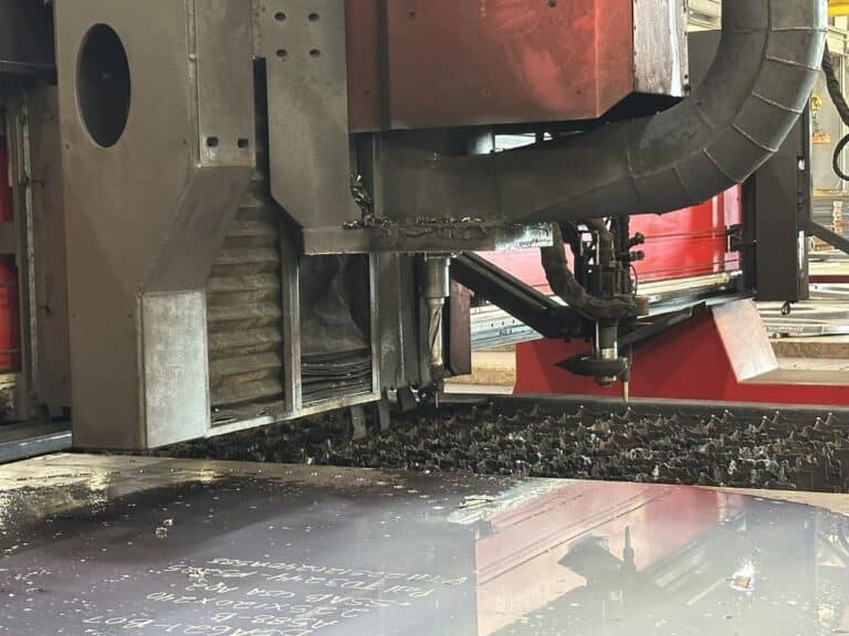 2010 Kinetic K5000XMC CNC Plasma, Oxy & Drilling Machine (#5597)