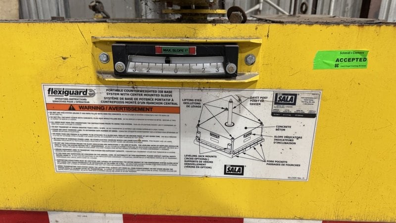 2018 DBI SALA 8530557 Adjustable Height Fall Arrest System (#5656)