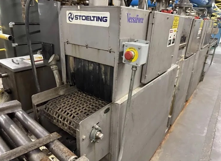2003 Stoelting VSF-212 3 - Stage Pass Thru Parts Washer (#5687)