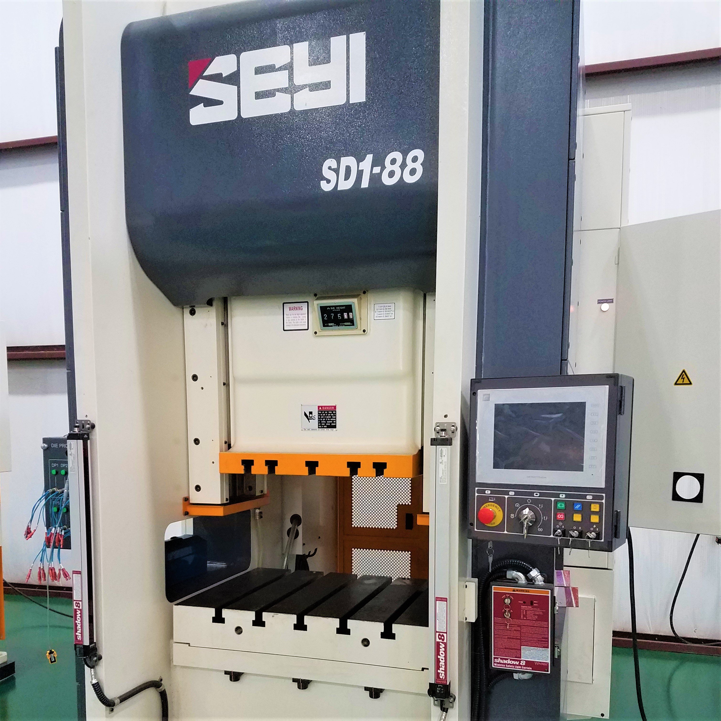 SEYI SD1-88 Straight Side Servo Punch Press (#4326)